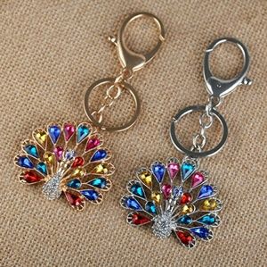 Accessories | Peacock Keychain Gold Or Silver | Poshmark